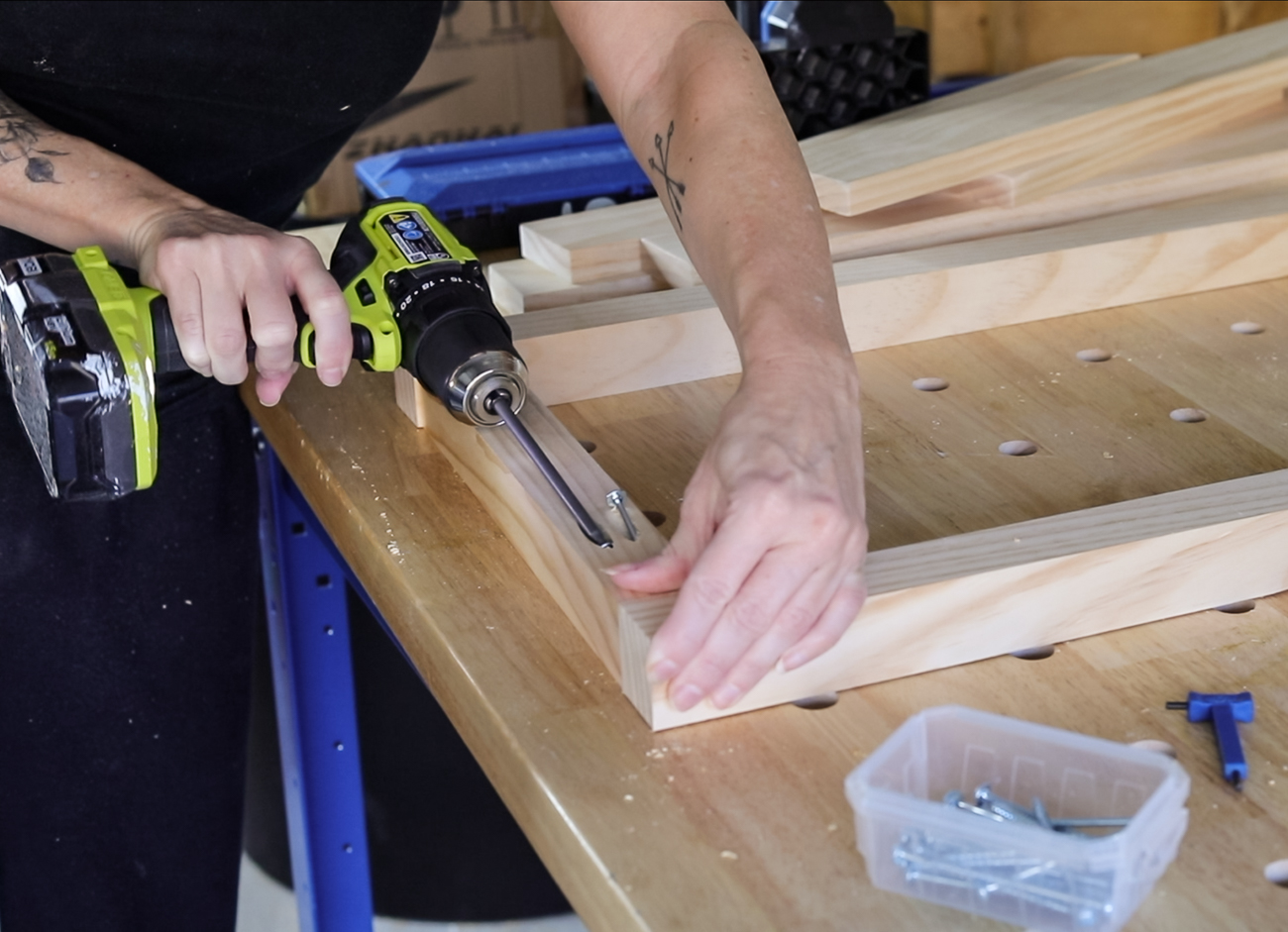 DIY Mini Bar Cart - Erin Spain