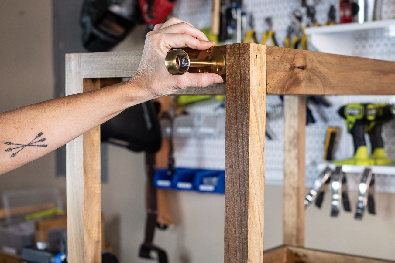 DIY Mini Bar Cart - Erin Spain