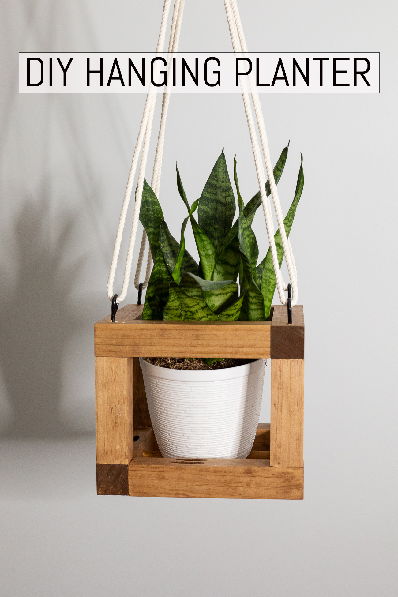 DIY Hanging Planter - Erin Spain