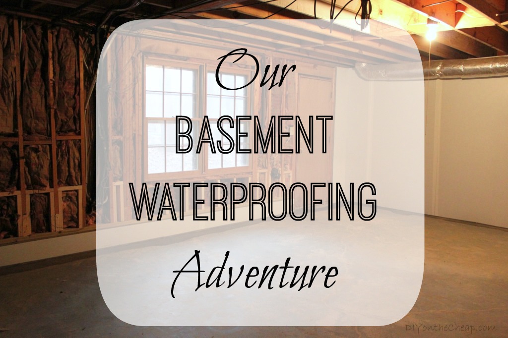 Our Basement Waterproofing Adventure - Erin Spain