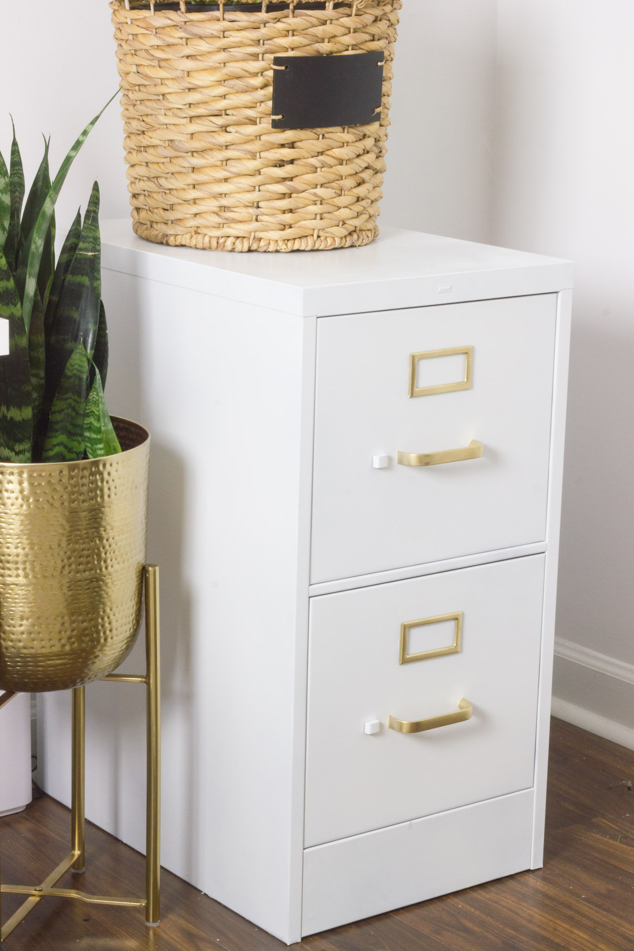 DIY Boho Living Room & Home Office Makeover - Erin Spain