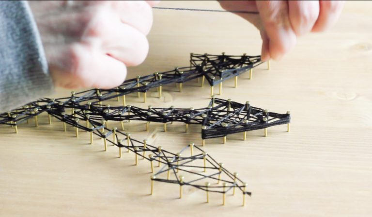 How to Make String Art {DIY Arrow Art} - Erin Spain