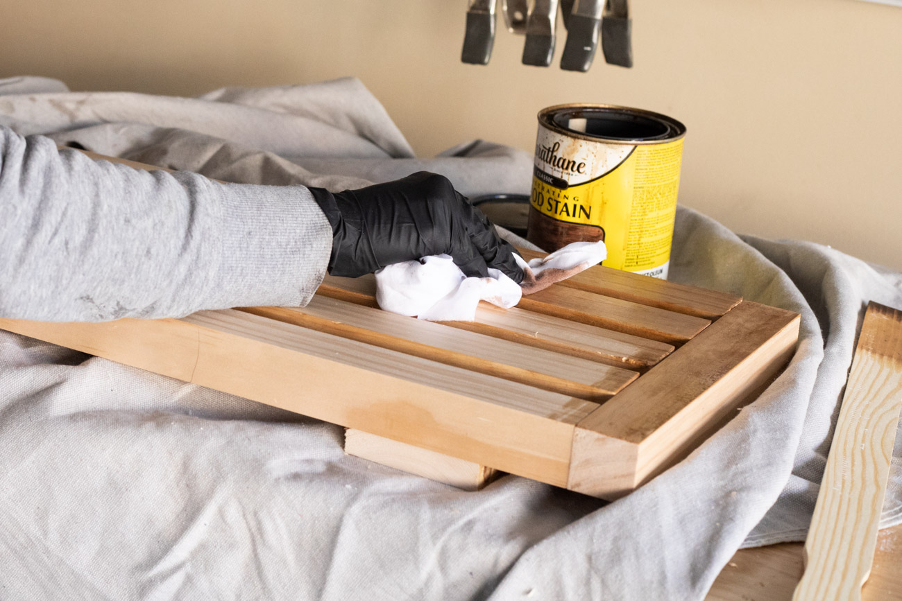 DIY Bench with Hairpin Legs - Erin Spain