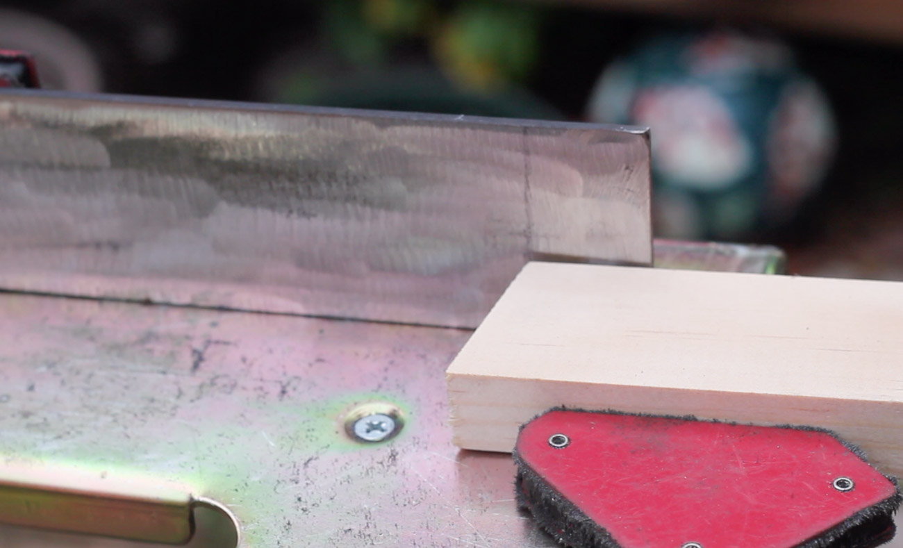 DIY Coffee Table with Welded Steel Legs - Erin Spain