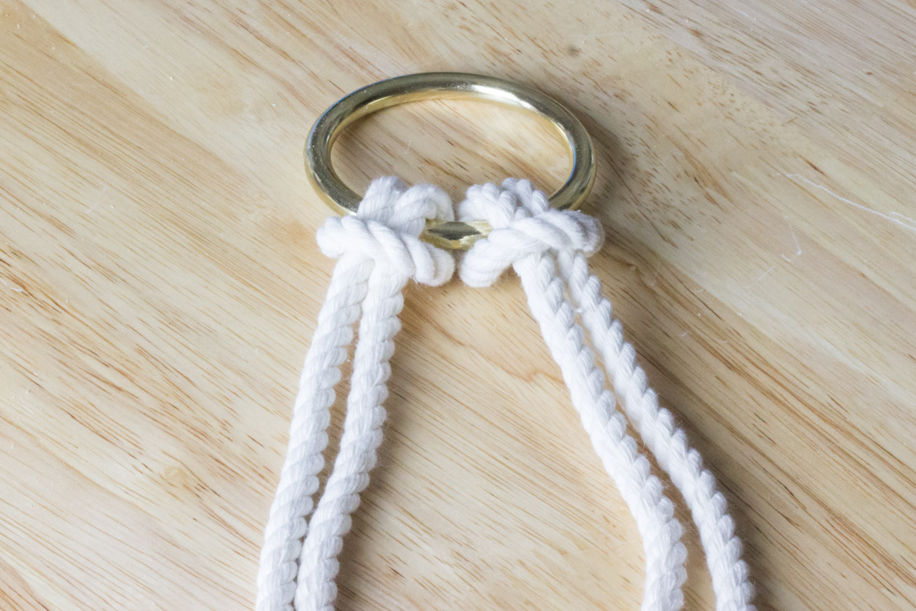 DIY Hanging Rope Wall Shelves (& How to Hang Them Level) - Erin Spain