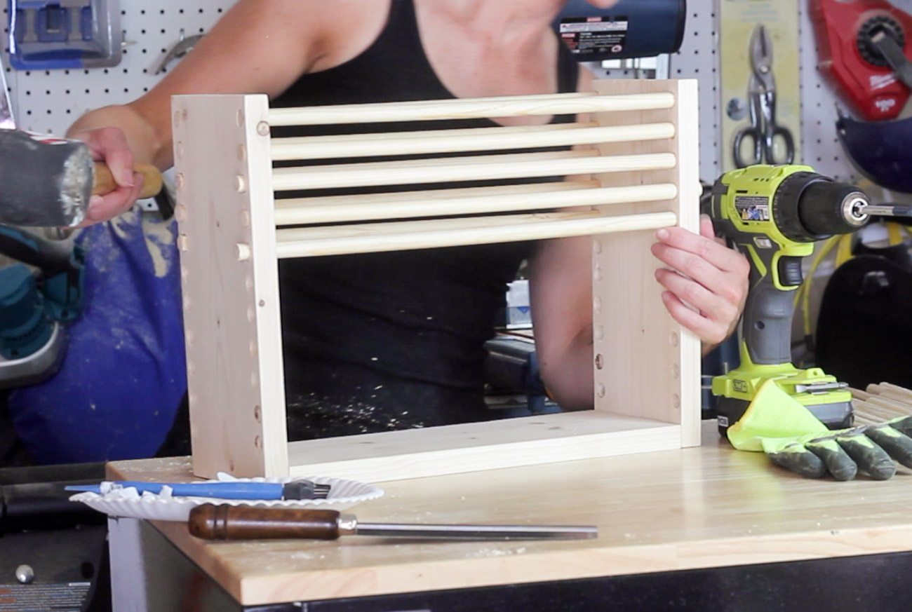 How to Make a DIY Magazine Holder - Erin Spain