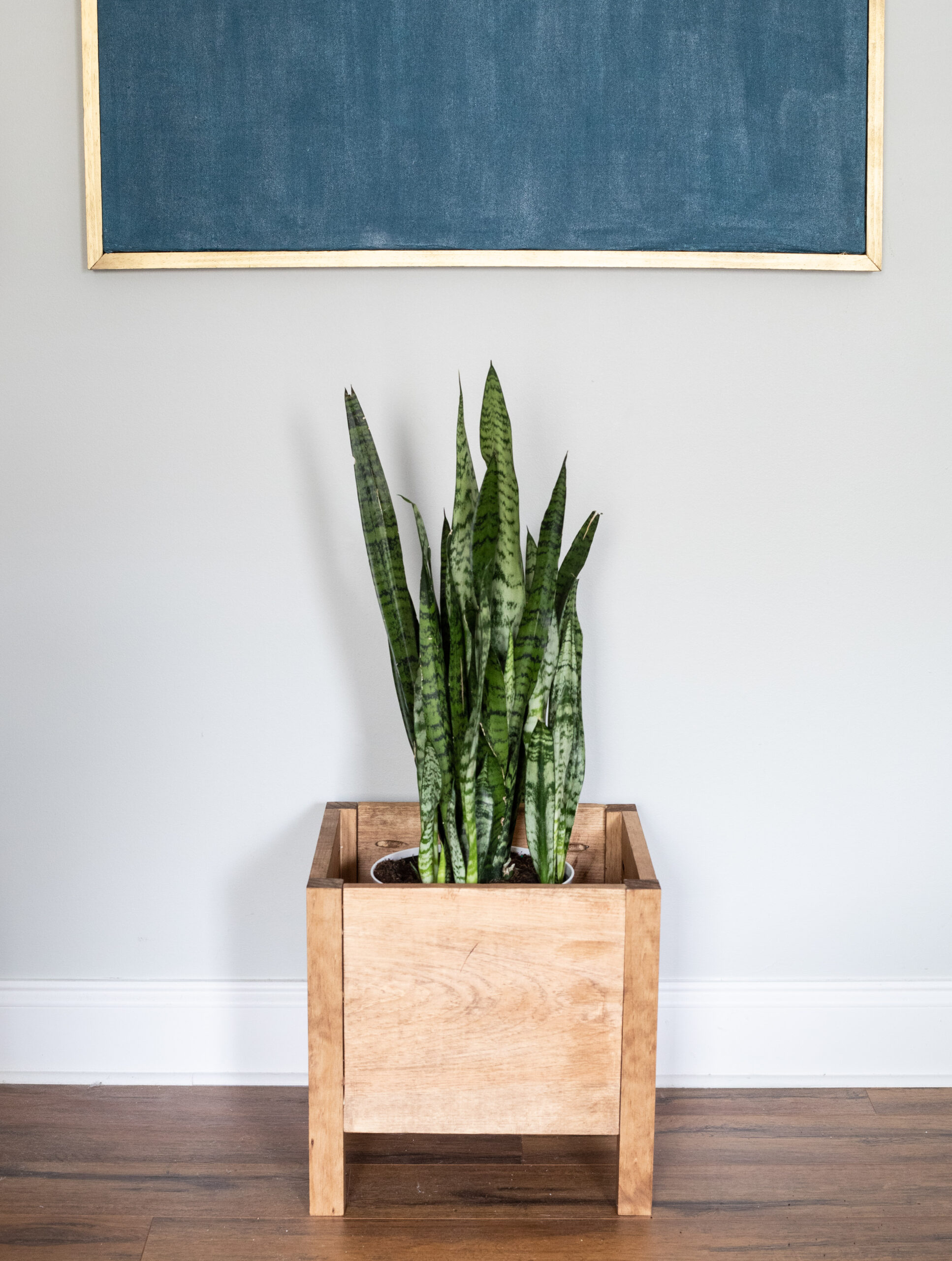 DIY Wooden Planter - Erin Spain