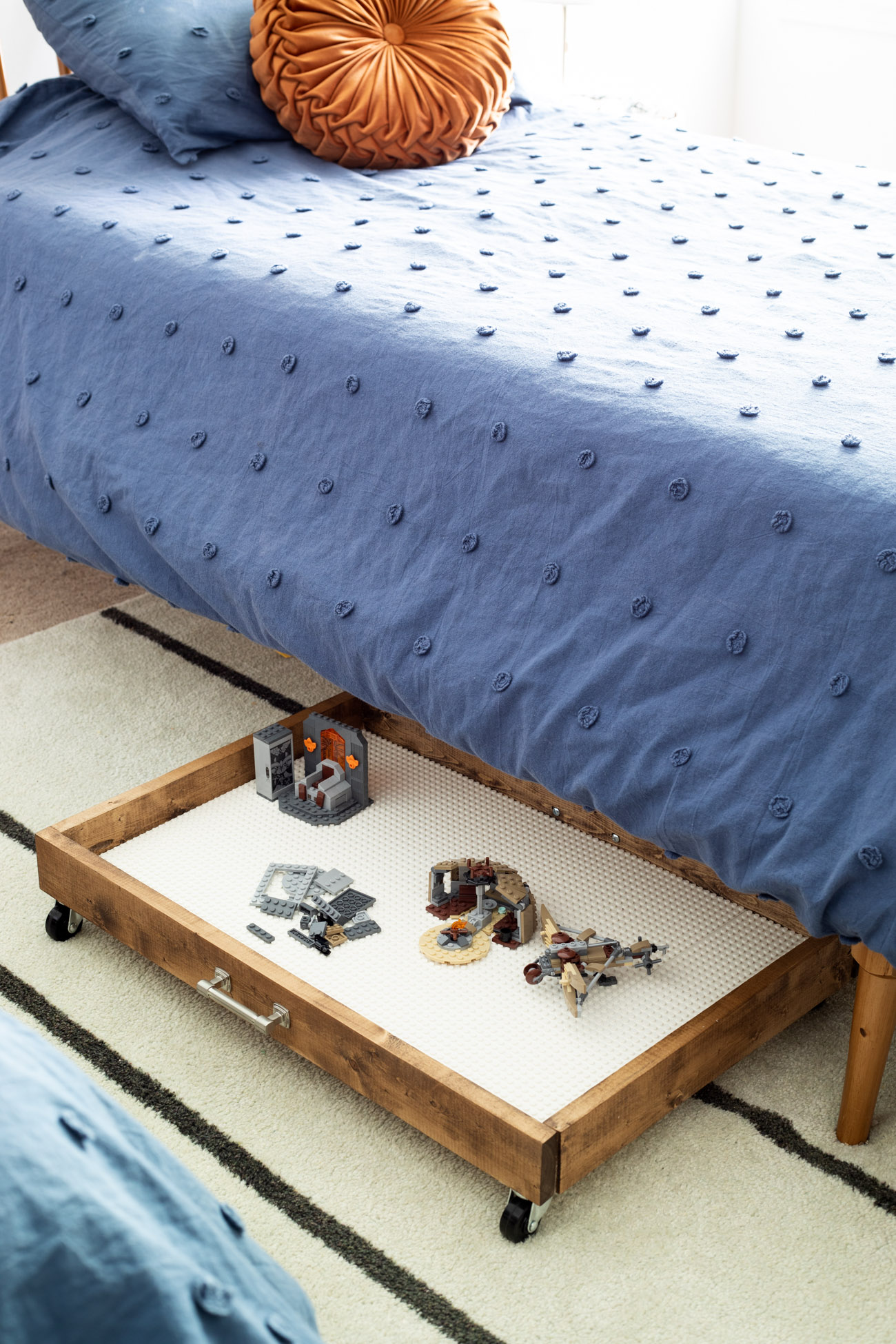 DIY Rolling LEGO Storage Tray - Erin Spain