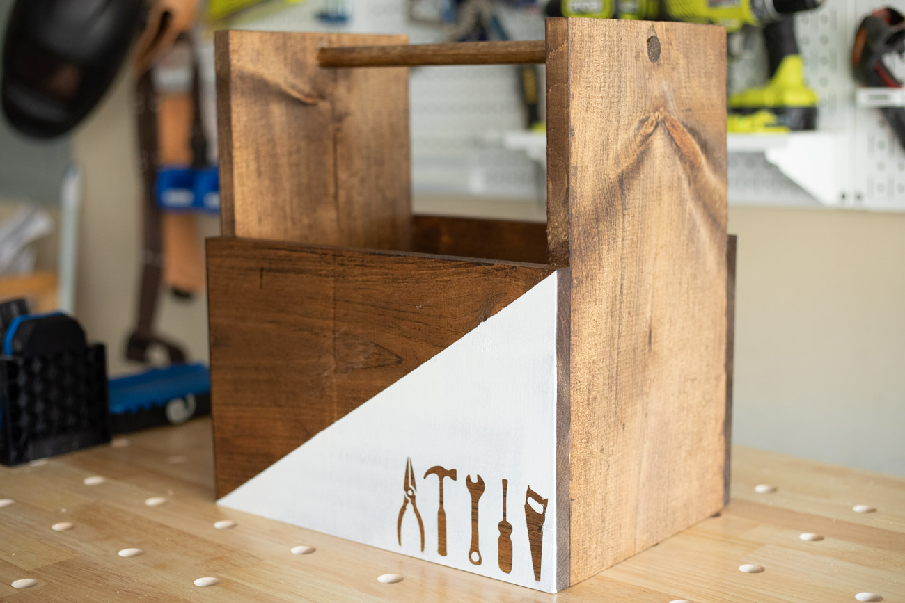 Stenciled Tool Tote - Erin Spain