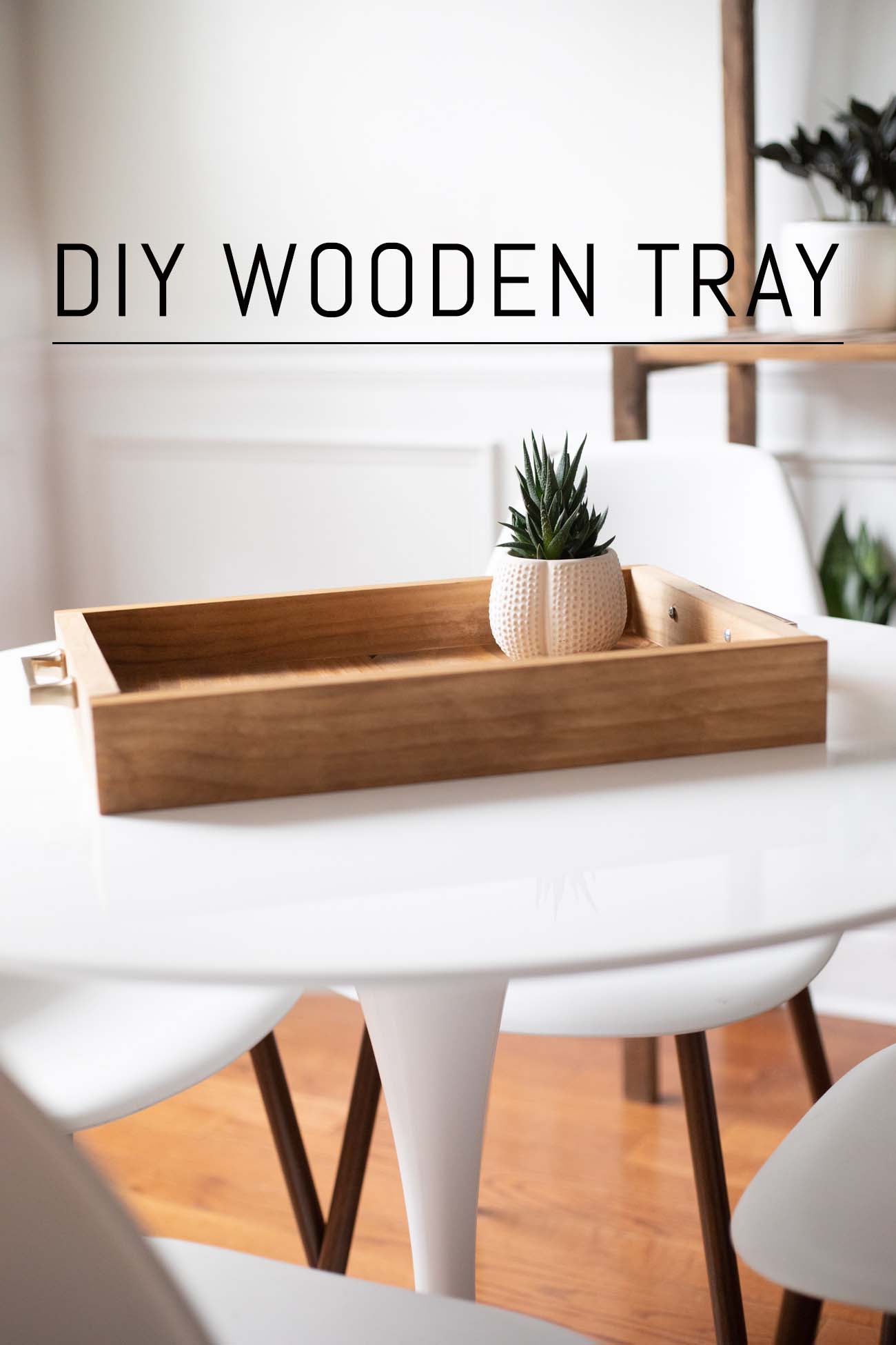 DIY Wooden Tray - Erin Spain