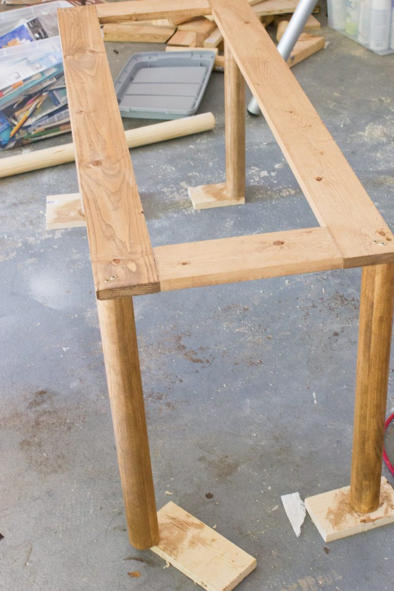 DIY Dining Room Buffet Table: Version 1 - Erin Spain