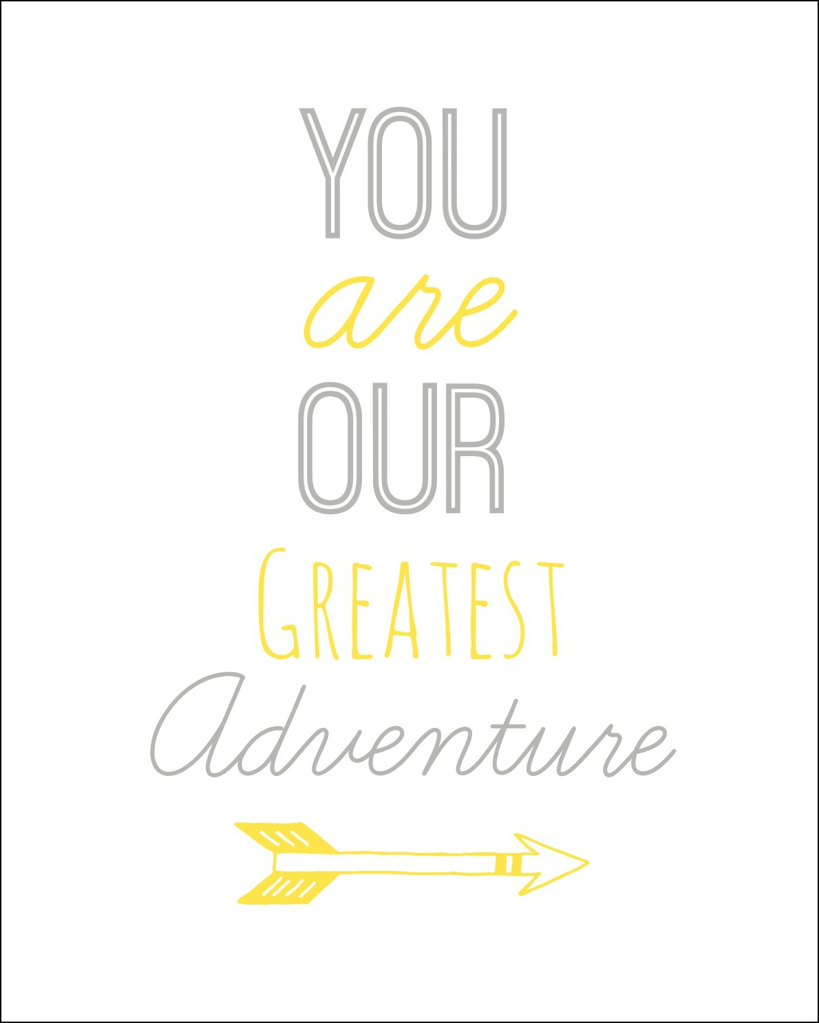 Free Printable Nursery Wall Art! - Erin Spain