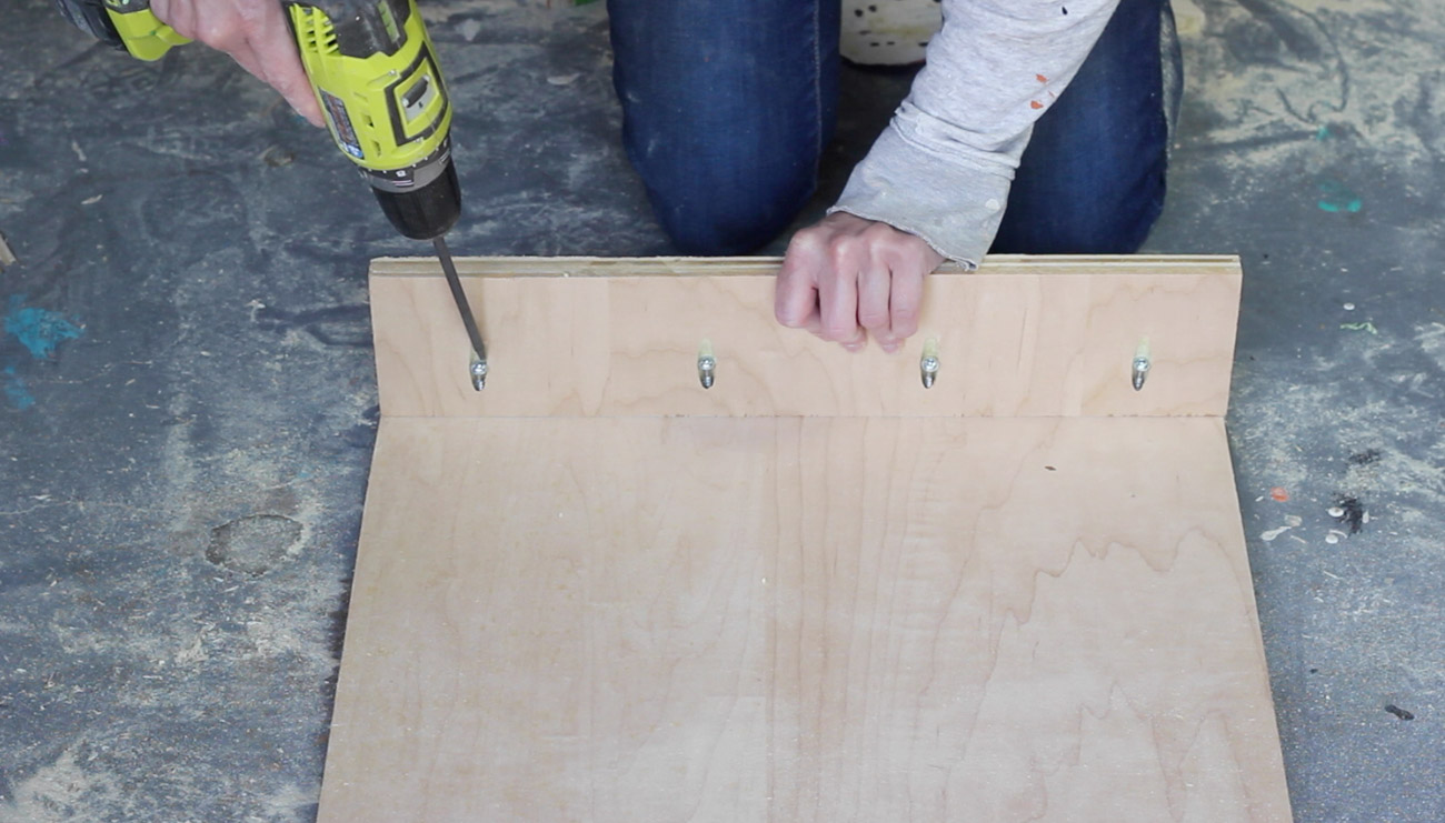 DIY Plywood Coffee Table - Erin Spain
