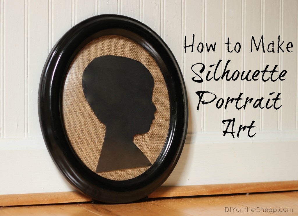 Tutorial: How to Make Silhouette Portrait Art - Erin Spain