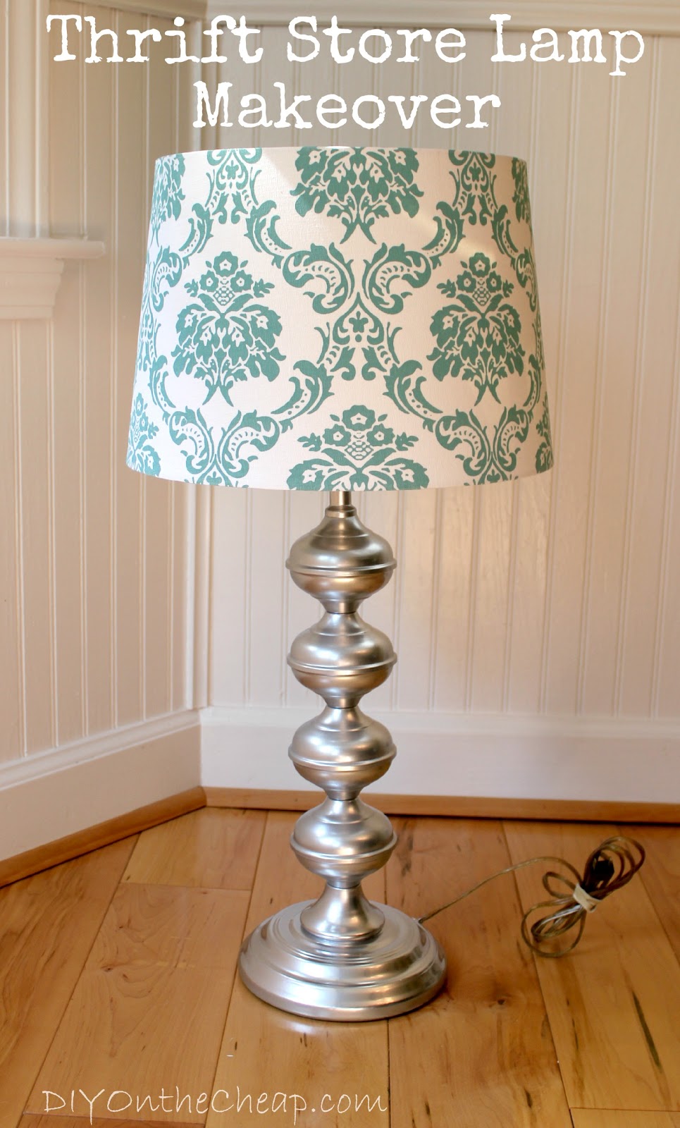 Thrift Store Lamp Makeover - Erin Spain