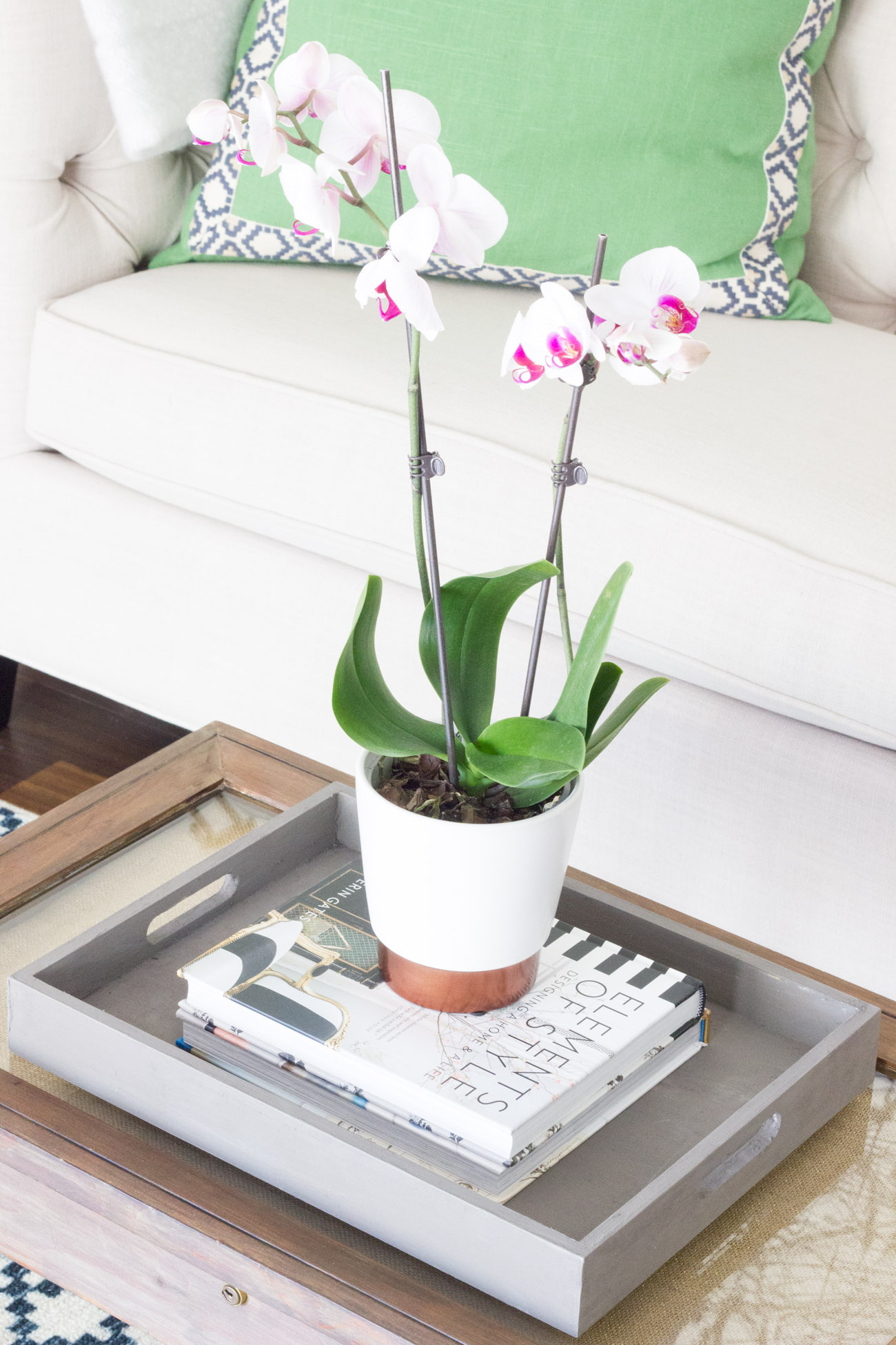 Easy DIY Painted Serving Tray on a Budget - Erin Spain