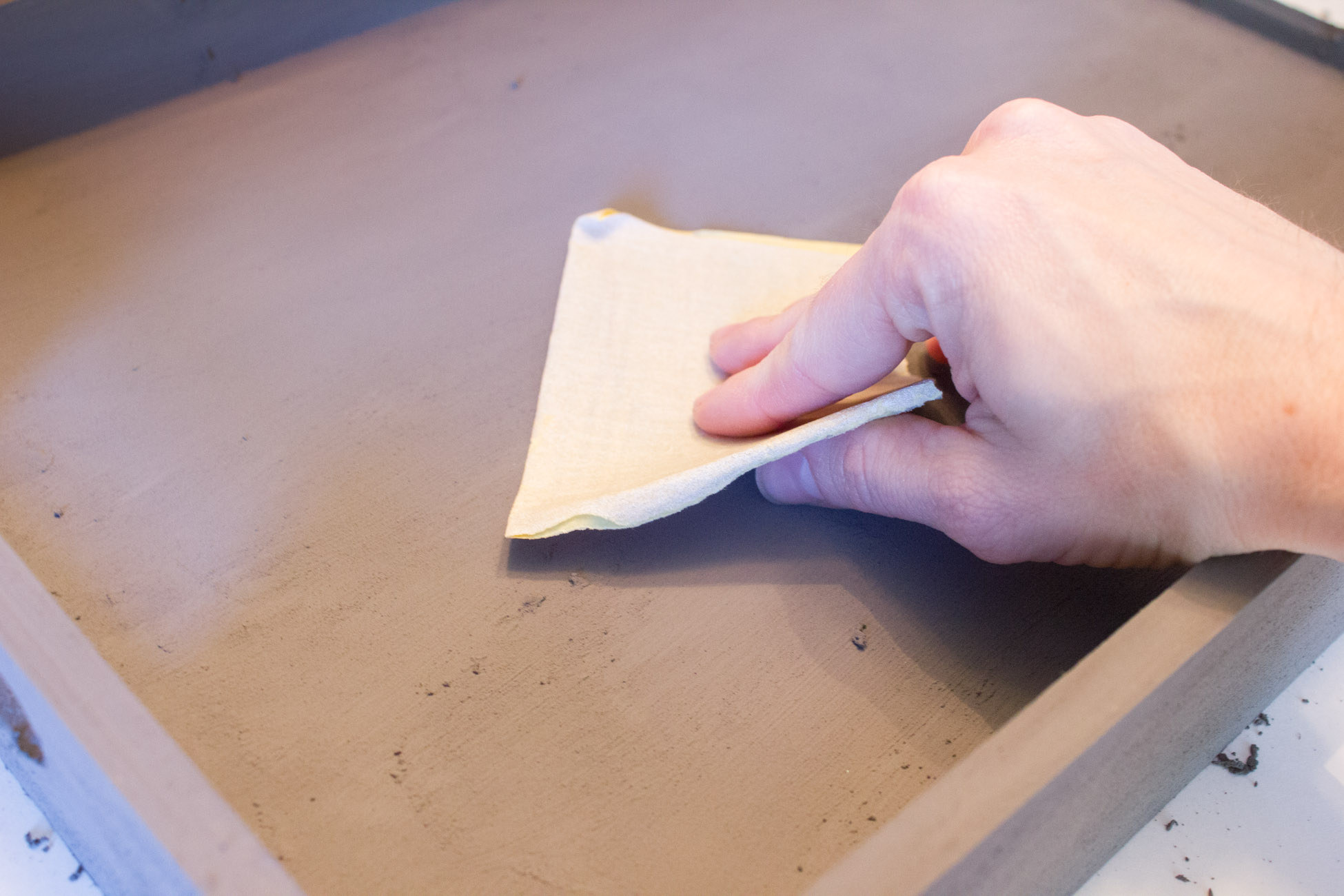 Easy DIY Painted Serving Tray on a Budget - Erin Spain