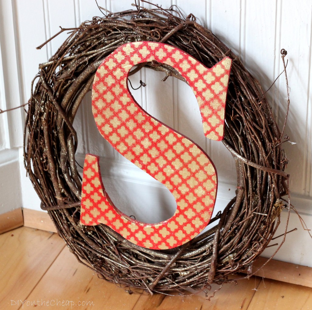 The Home Depot Do-It-Herself Workshop {+ Monogram Wreath Video Tutorial ...
