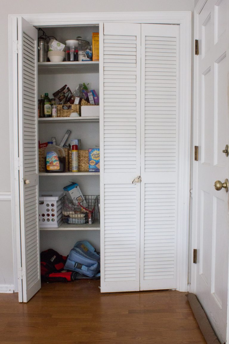 Replacing Our Bi-Fold Pantry Doors (Demo Fun and a Before & After ...