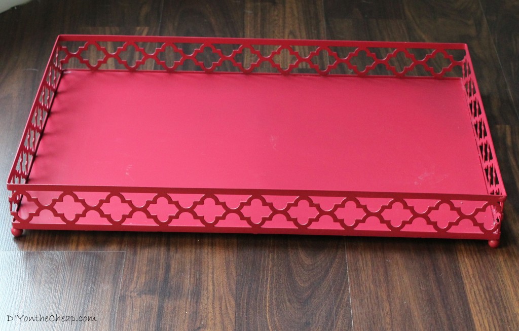 Simple Tray Makeover - Erin Spain