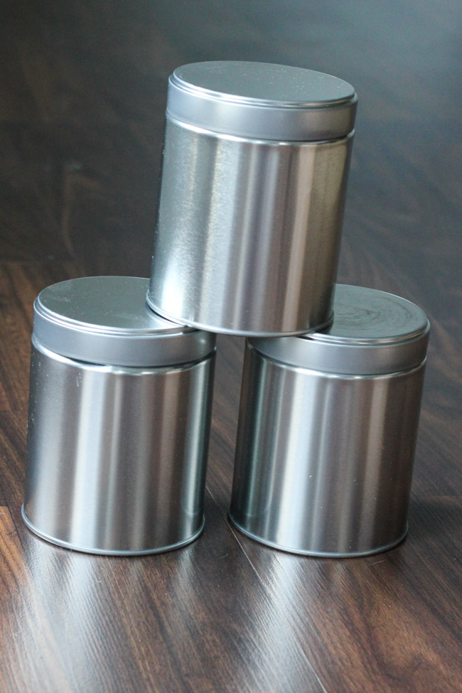 Repurposed Metal Tins {Styled X3} - Erin Spain
