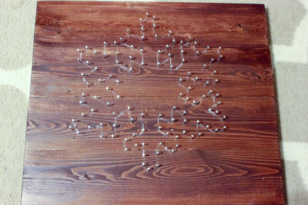 DIY Snowflake String Art + 18 Easy to Build Christmas Projects - Erin Spain