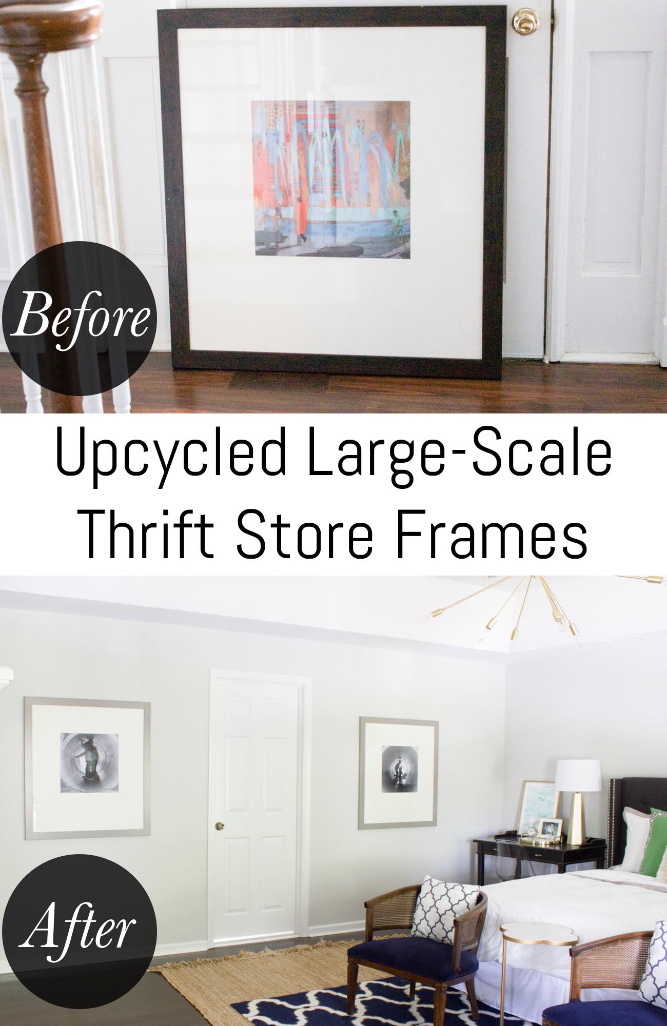 Upcycled Thrift Store Frames - Erin Spain